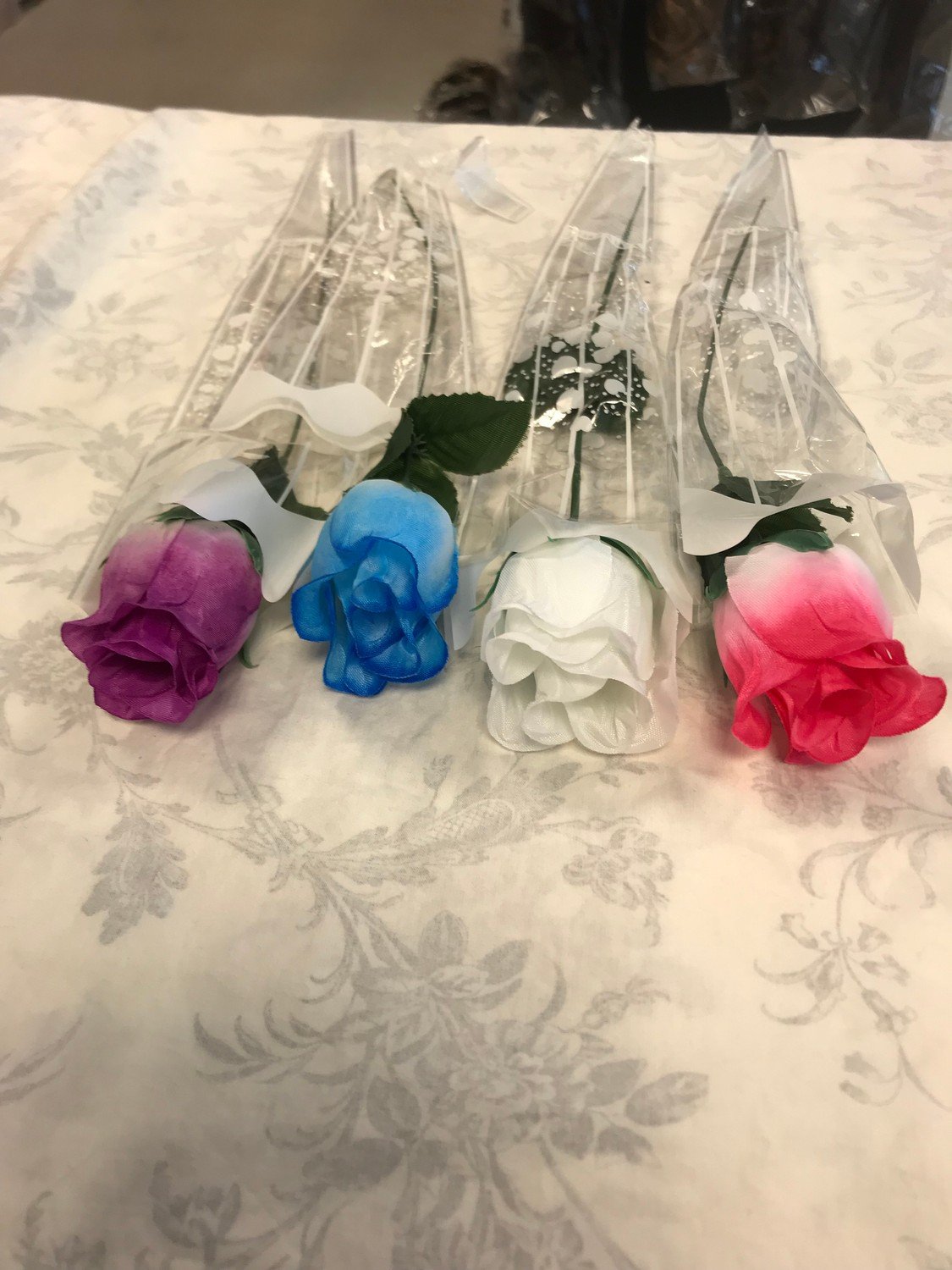 4st Rose Blommor | Köp på Tradera (630658055)