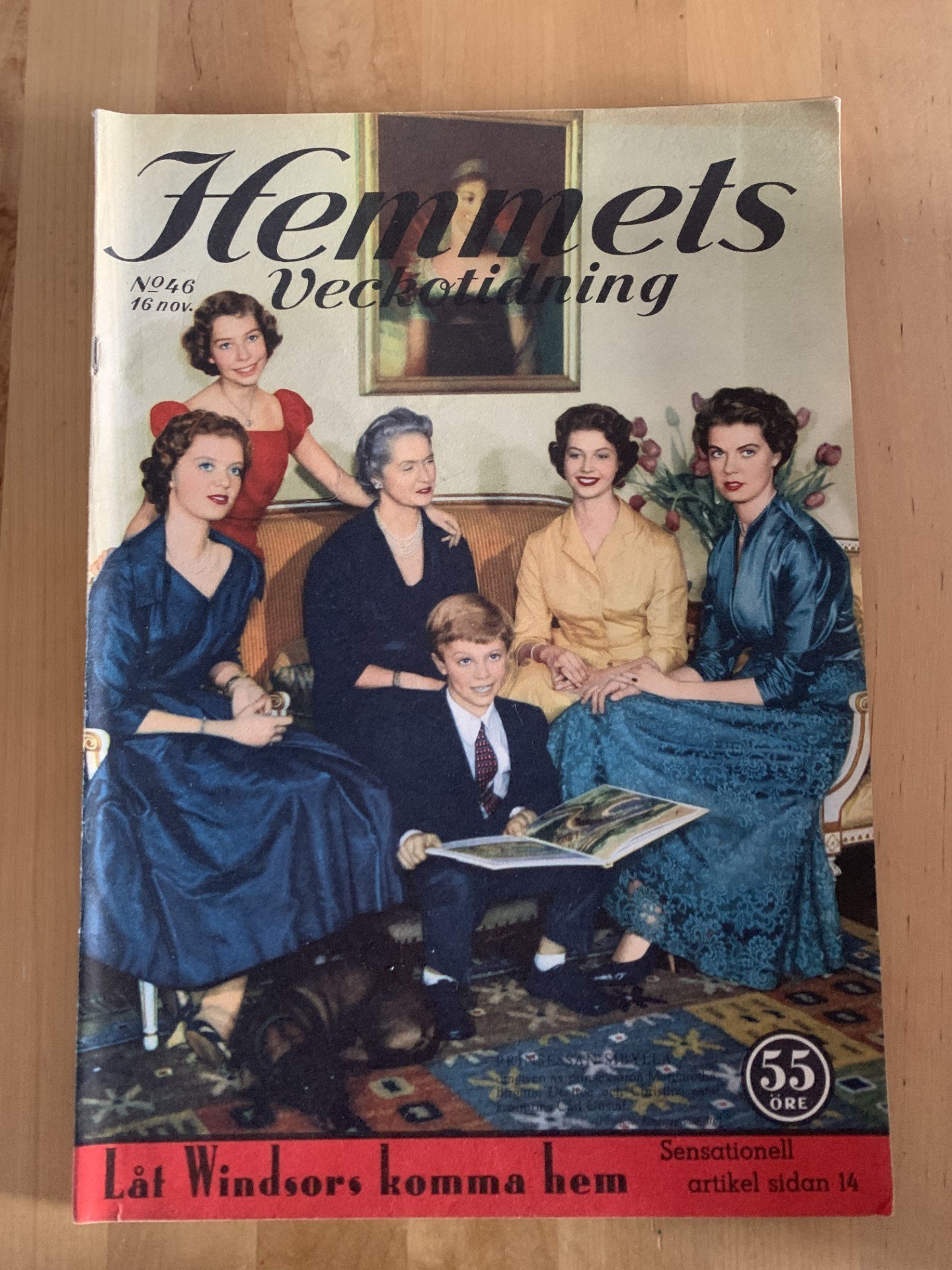 Hemmets veckotidning 1956 nr 46 Musse Pigg, kli.. | Köp på Tradera ...