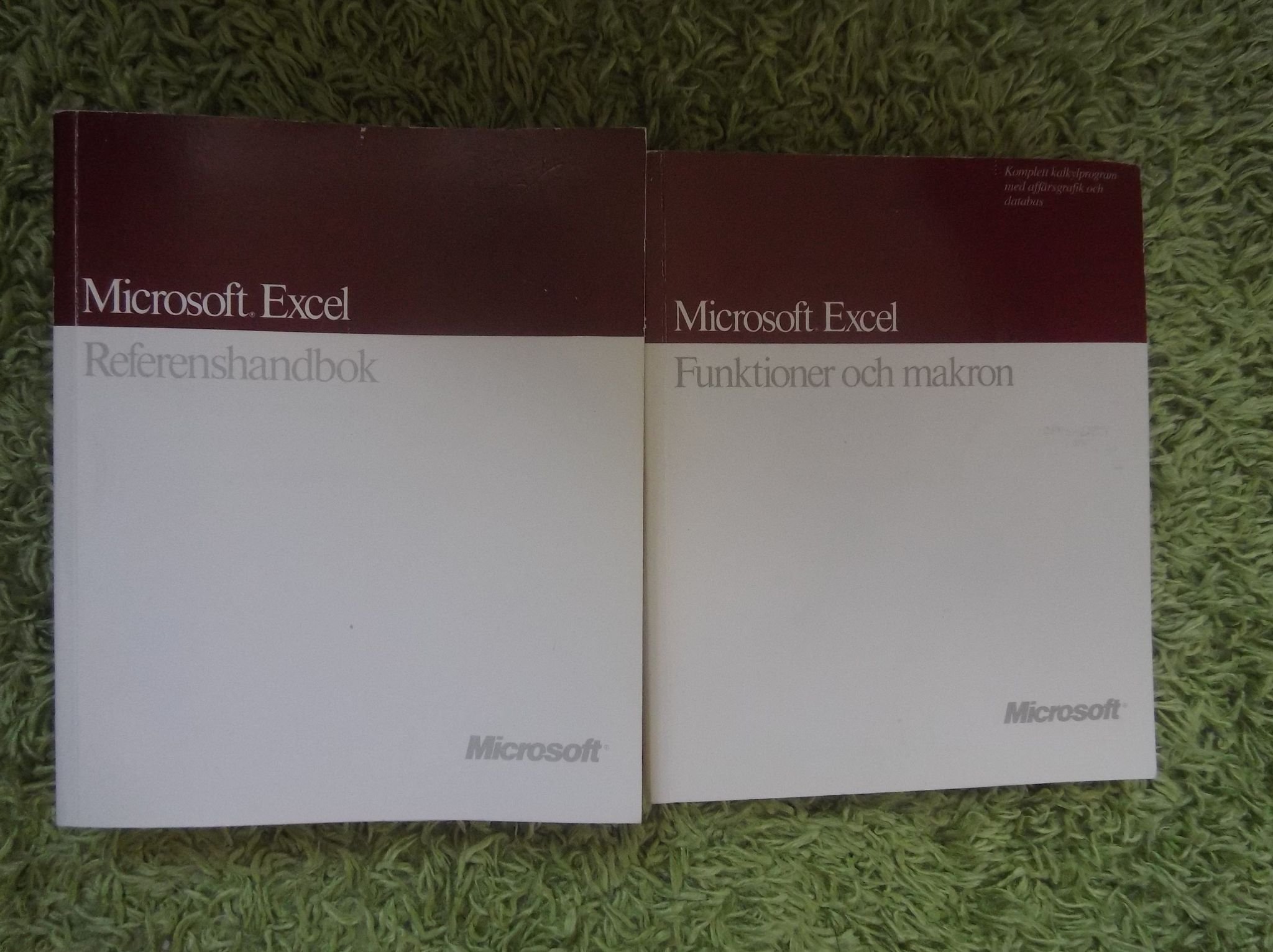 Microsoft Excel 2.2 Mac, referenshandbok & Funk.. | Köp på Tradera ...