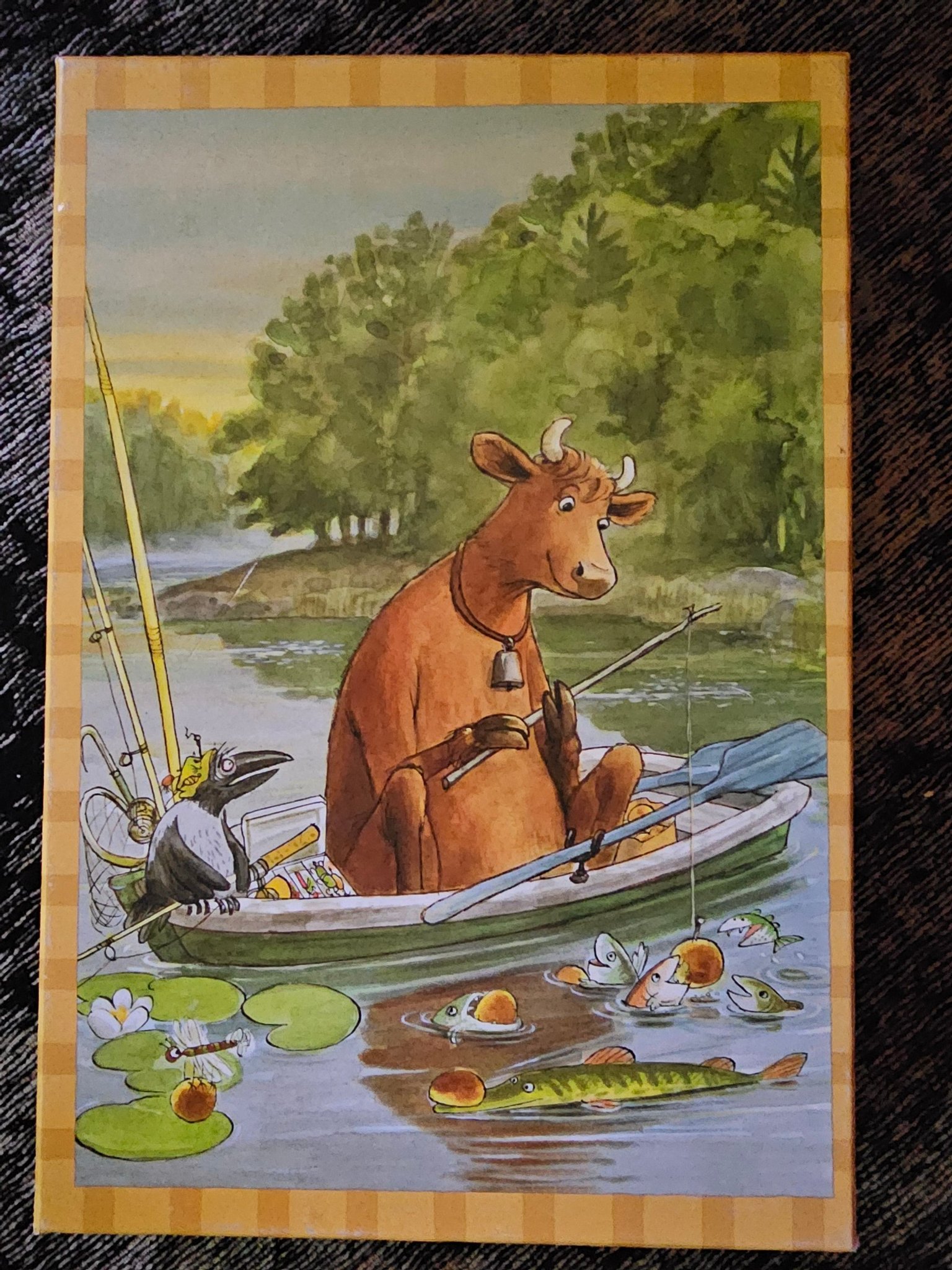 Mamma Mu fiskar * Pussel * Jujja Wieslander, Sv.. | Köp på Tradera ...