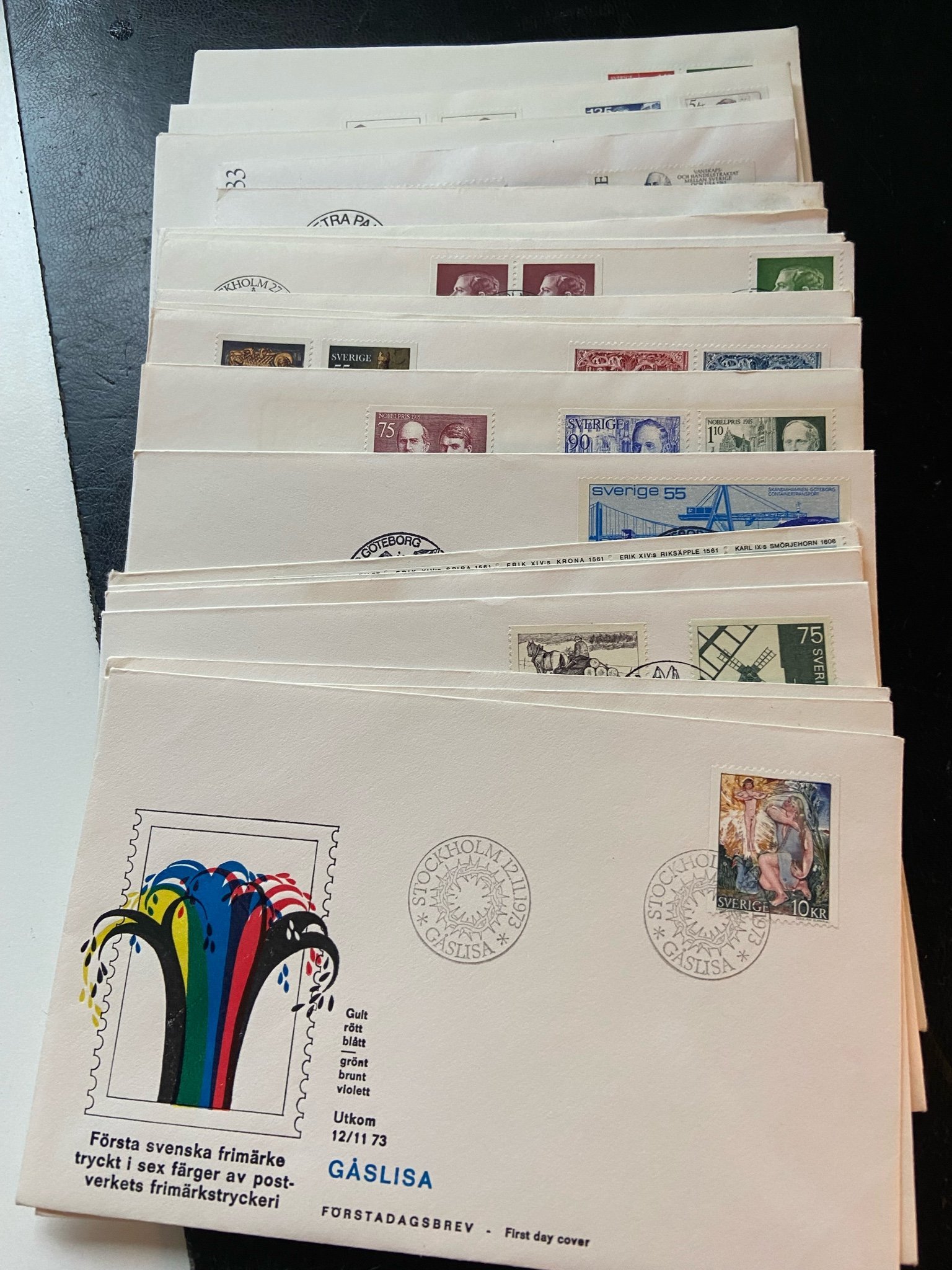 Se produkter som liknar 23 st FDC med vinjett från 70.. på Tradera ...