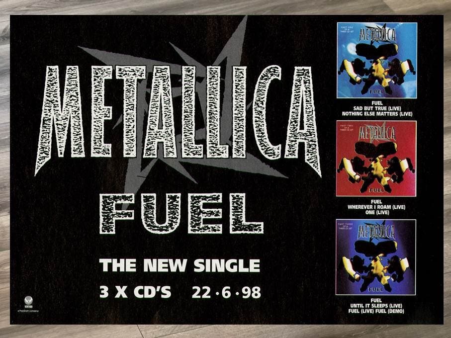 Se produkter som liknar METALLICA THE NEW SINGLE FUEL.. på Tradera ...