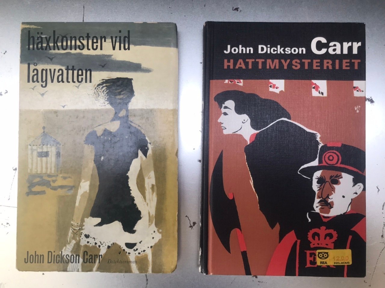 John Dickson Carr - Två Detektivromaner: Häxkon.. | Köp på Tradera ...