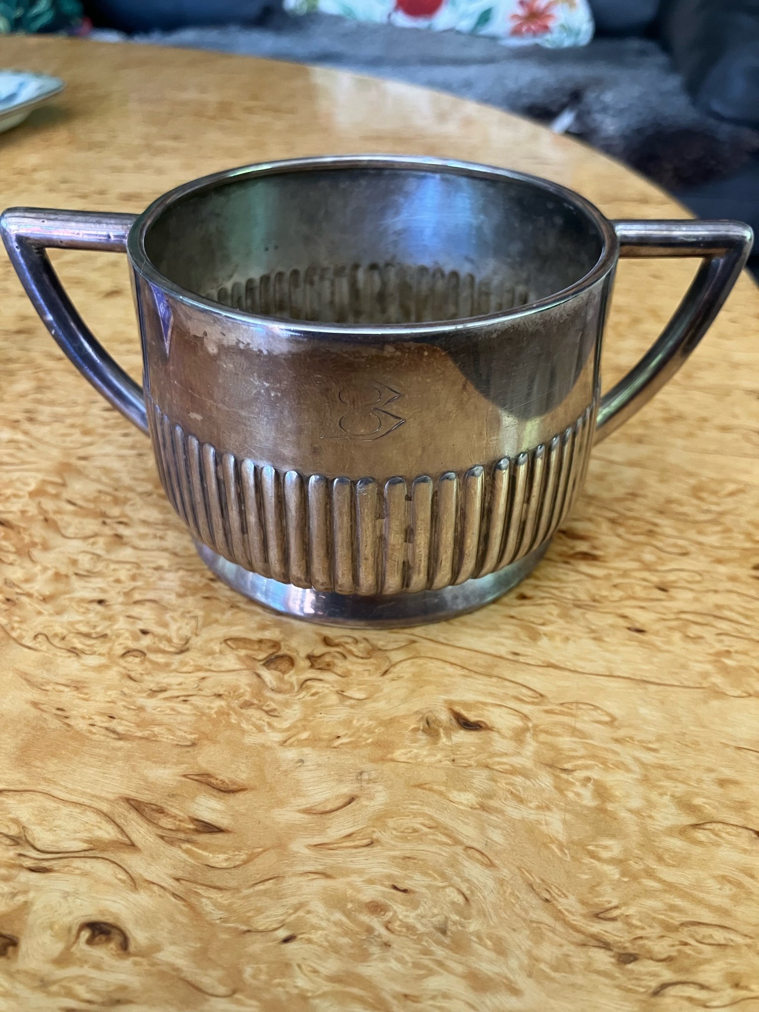 Sockerskål C.G. Hallberg Nysilver | Köp på Tradera (734047571)