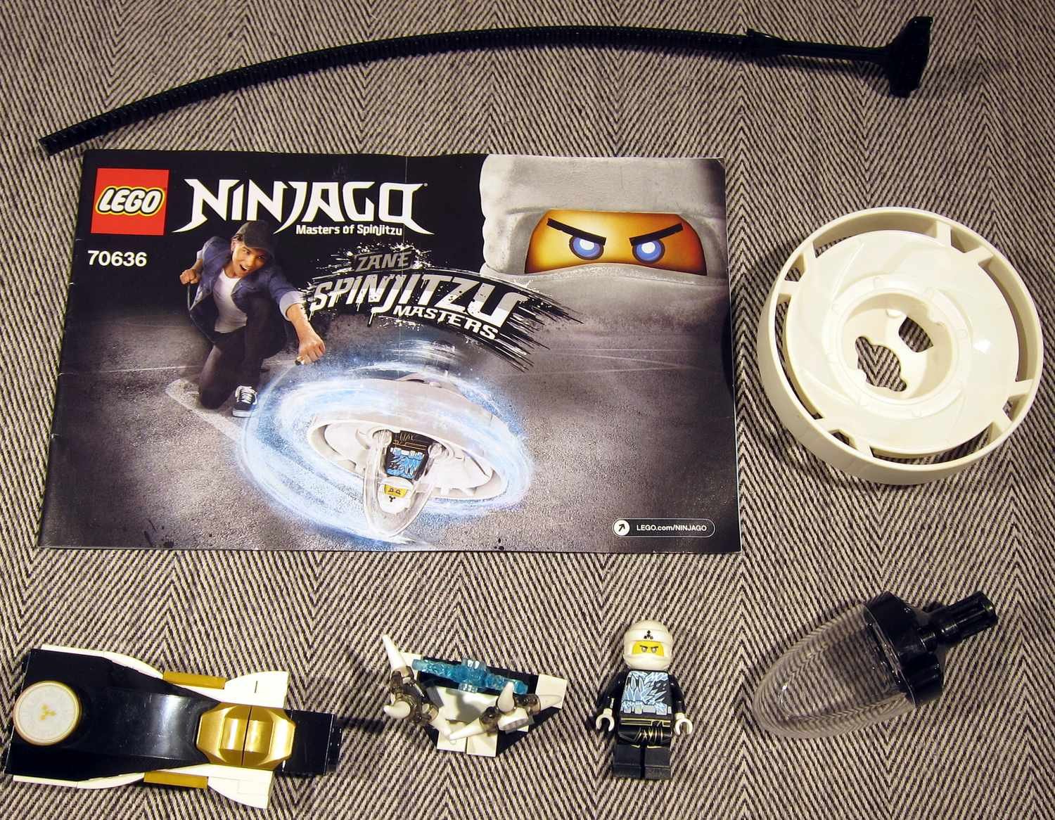 LEGO Ninjago Minifigur Zane – Spinjitzu Master .. | Köp på Tradera ...