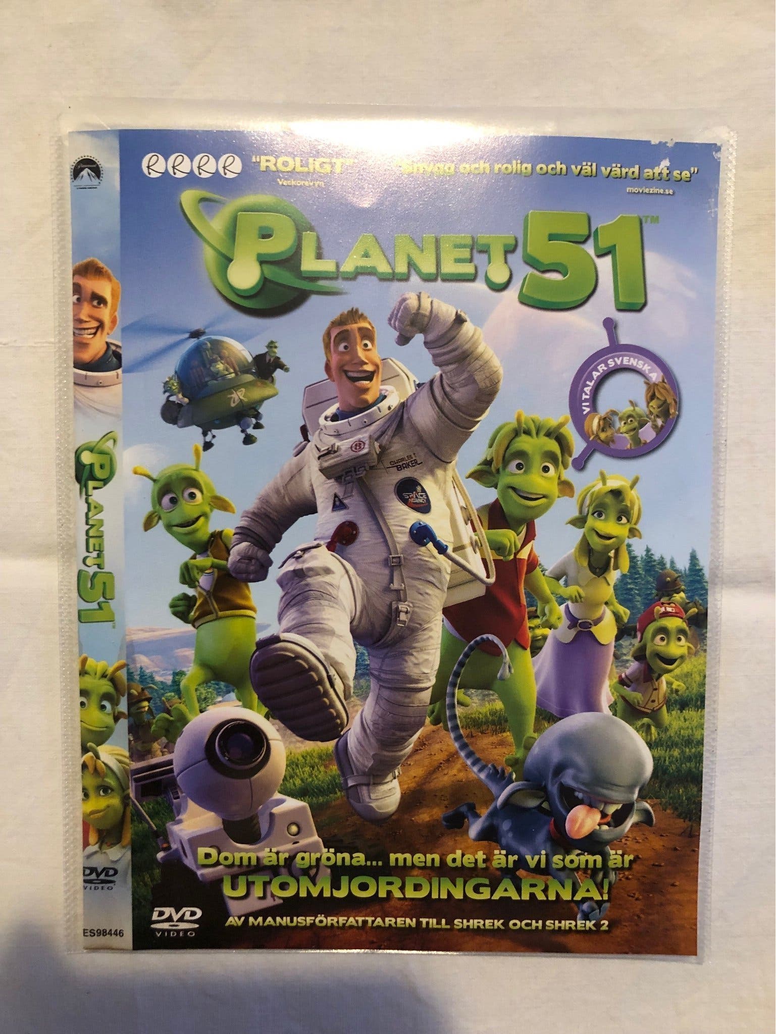 Planet 51 - DVD - animerad äventyrskomedi | Köp på Tradera (658664879)
