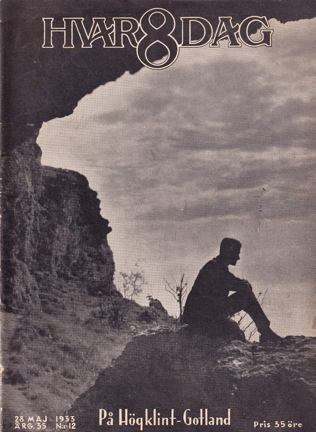 Hvar 8 Dag 1933-12 Johan Alfred Eklund..Carl Ax.. | Köp på Tradera ...