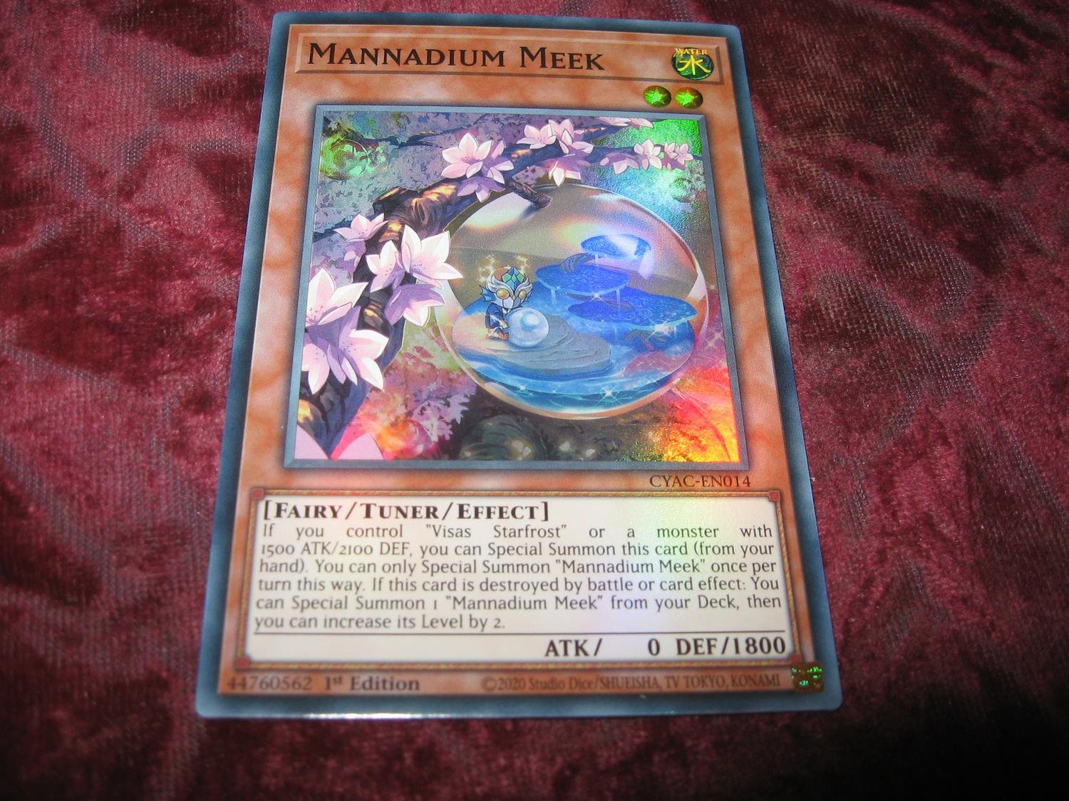 YU-GI-OH MANNADIUM MEEK FOILAT CY.. | Köp från ghost 64 på Tradera ...
