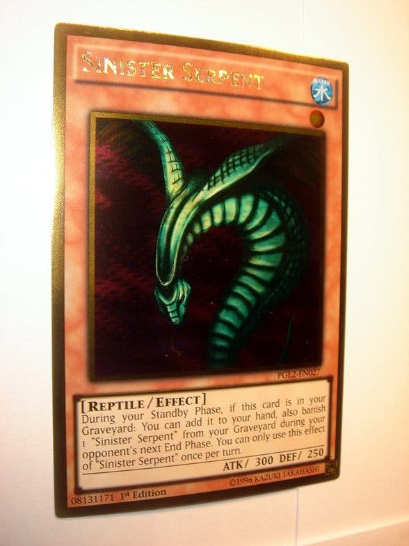 Sinister Serpent GOLD RARE FOIL PG.. | Köp från caprod2 på Tradera ...