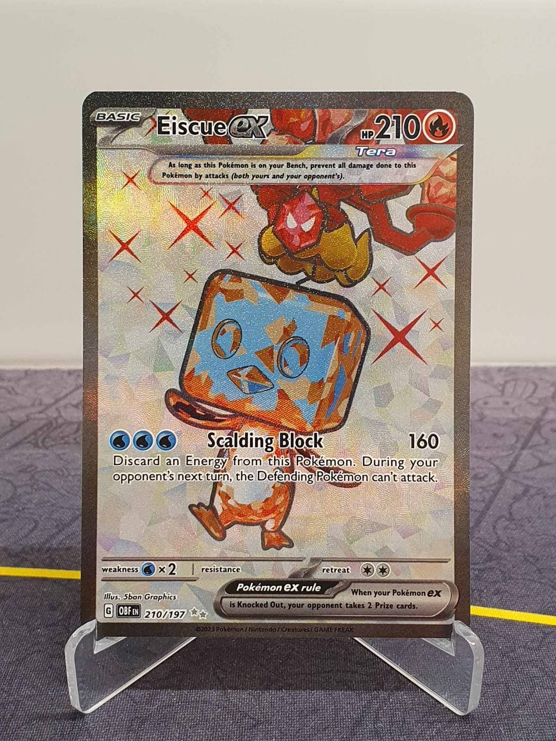 EISCUE EX 210/197 - Ultra Rare Full Art - Obsid.. | Köp på Tradera ...
