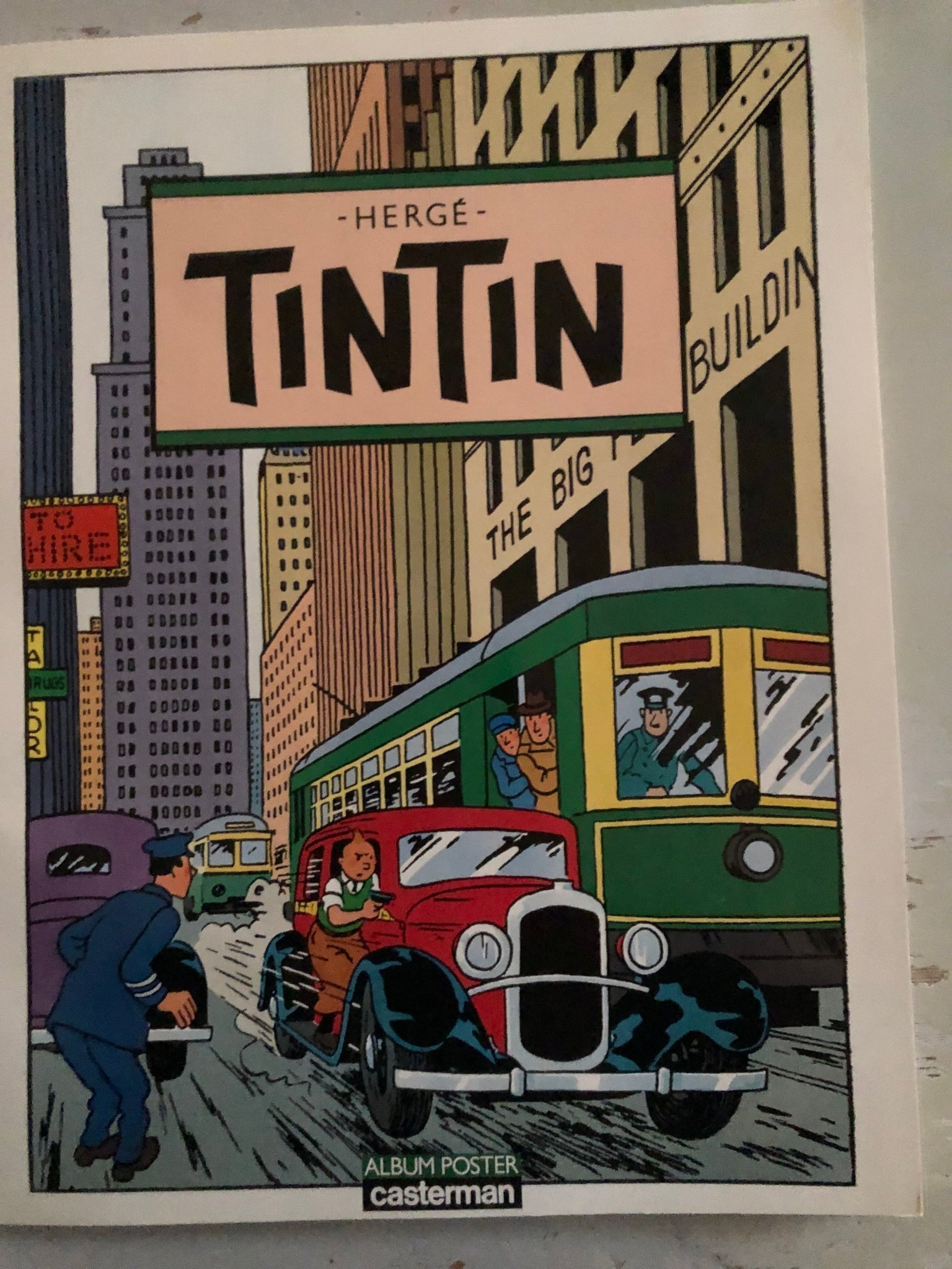 Se produkter som liknar Hergé, Tintin album med poste.. på Tradera ...