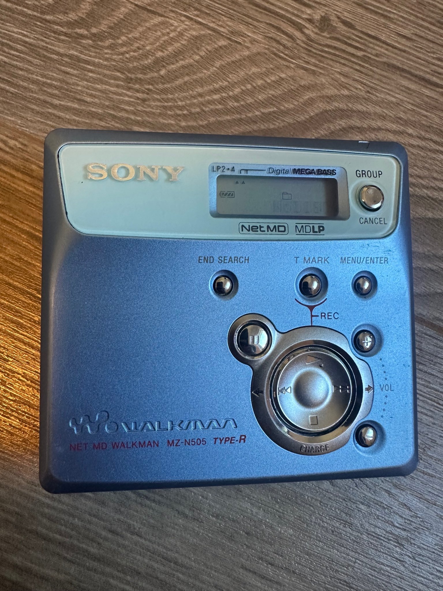 Sony Net MD Walkman MZ-N505 Type-R | Köp på Tradera (697632399)