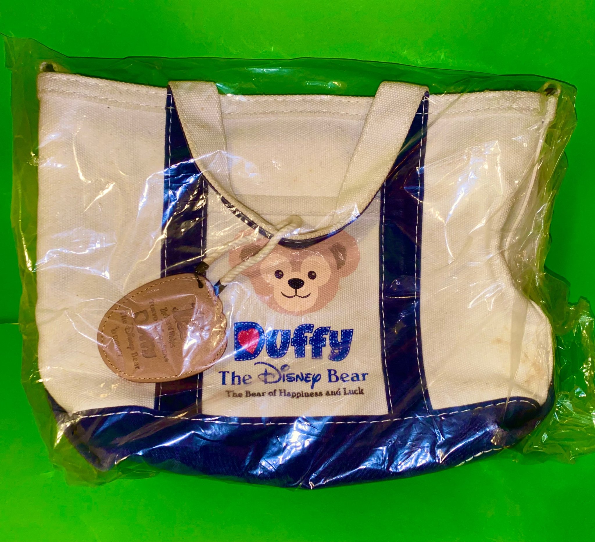 Disney Kraftig vit och blå väska - DUFFY The Di.. | Köp på Tradera ...