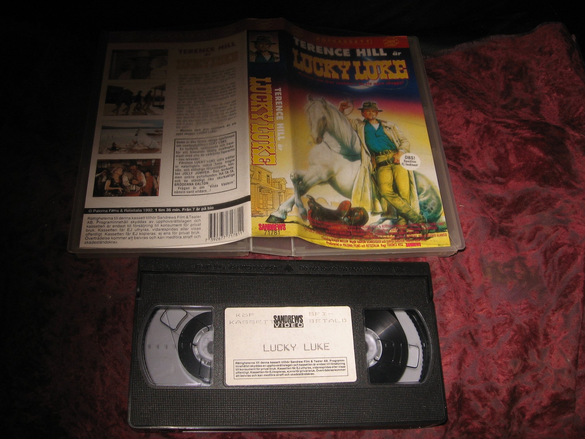 LUCKY LUKE (TERENCE HILL,NANCY MO.. | Köp från ghost 64 på Tradera ...