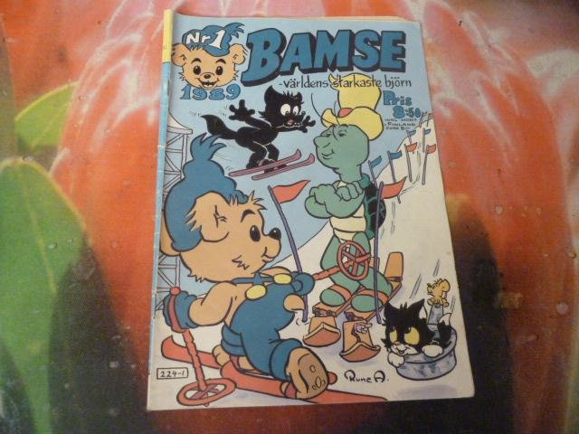 BAMSE, NR 1, 1989, TIDNING | Köp på Tradera (486972722)