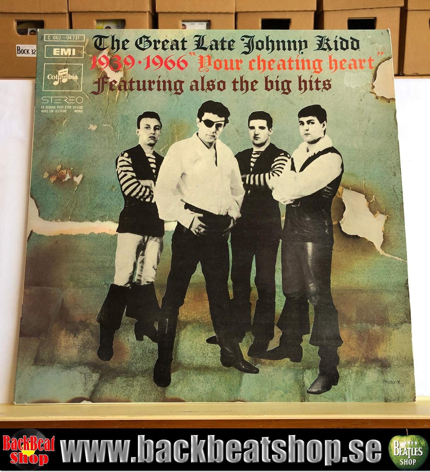 JOHNNY KIDD & THE PIRATES - THE G.. | Köp från backbeat på Tradera ...