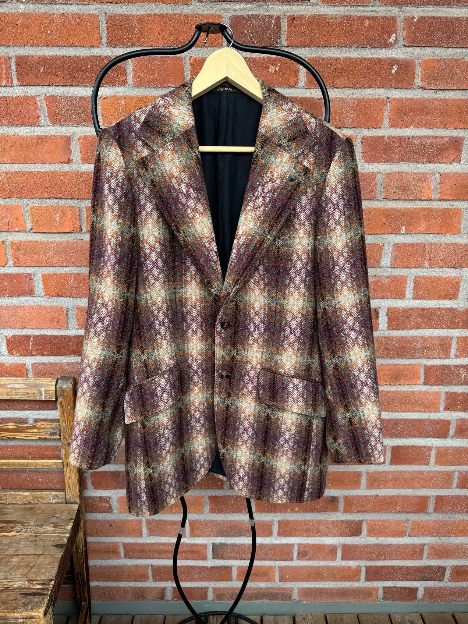 Se produkter som liknar Vintage Kestilä Mönstrad Twee.. på Tradera ...