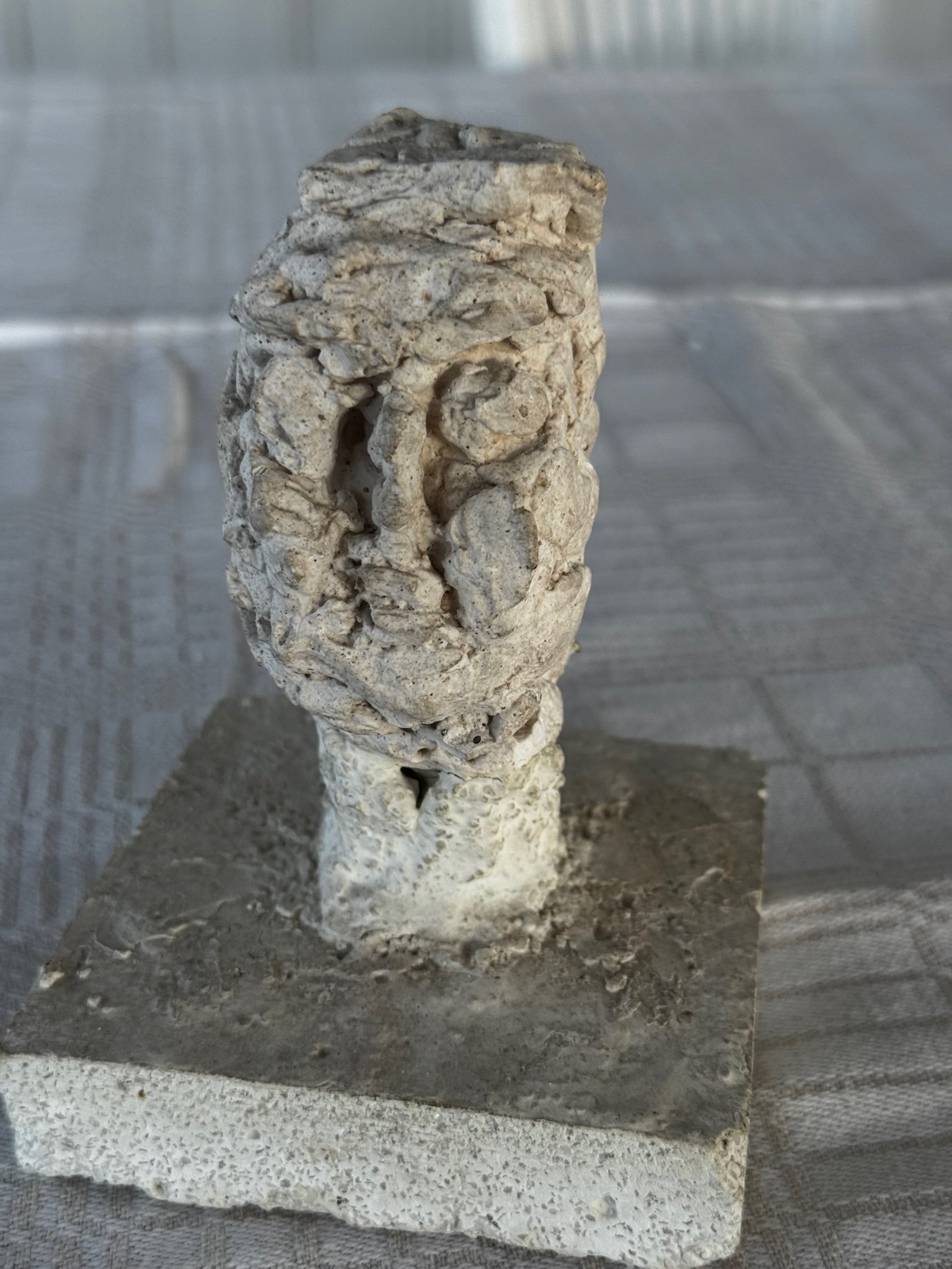 Skulptur av Siri Derkert- föreställande Ulf Lin.. | Köp på Tradera ...