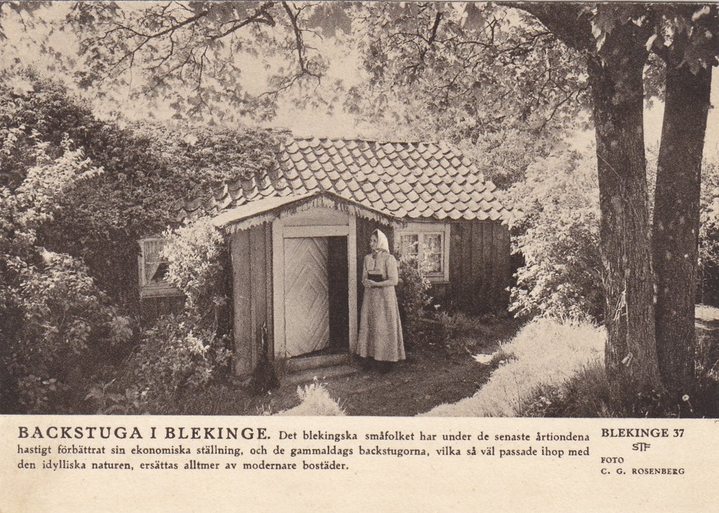 BACKSTUGA I BLEKINGE. | Köp på Tradera (273634972)