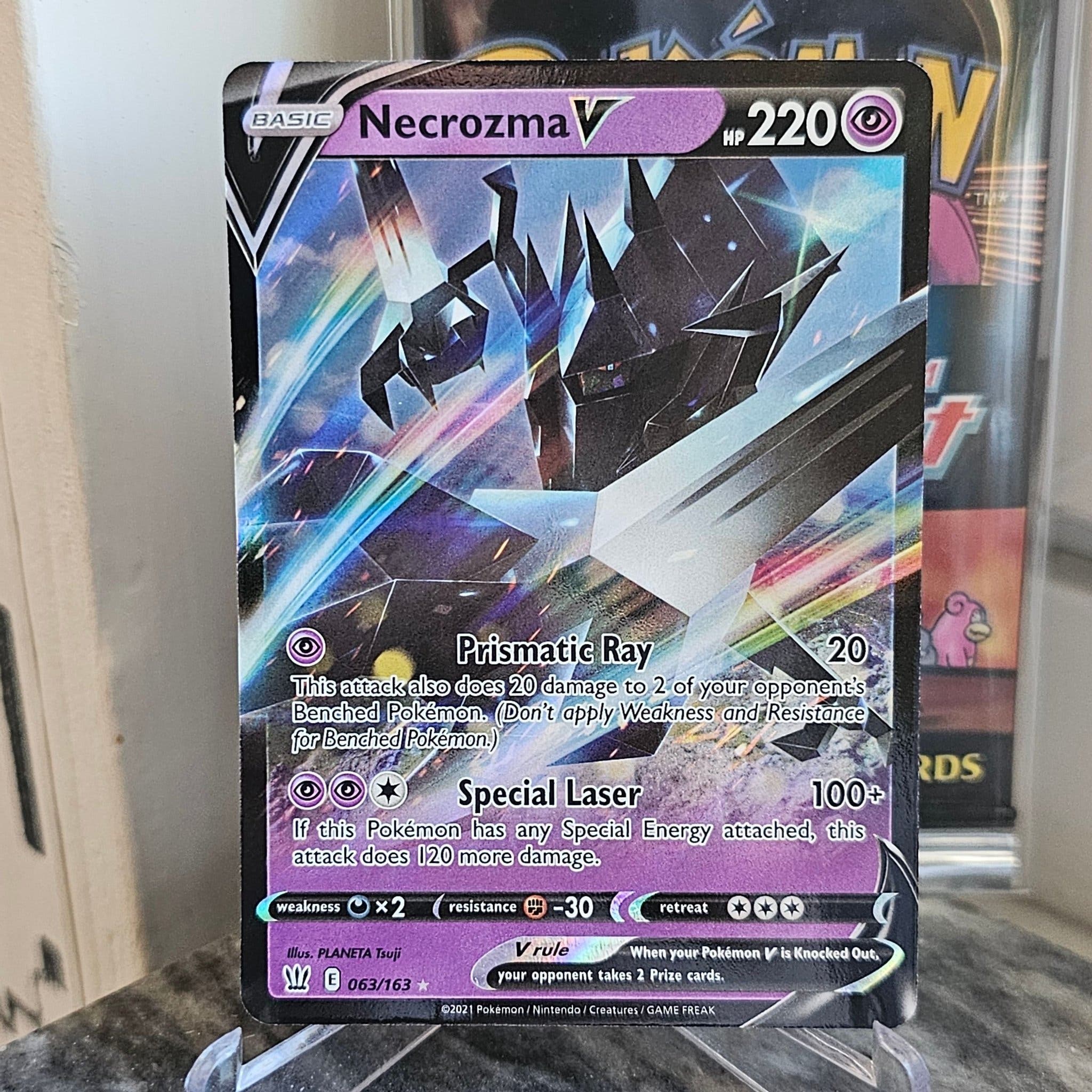 Se produkter som liknar Necrozma V Ultra Rare 063/163.. på Tradera ...