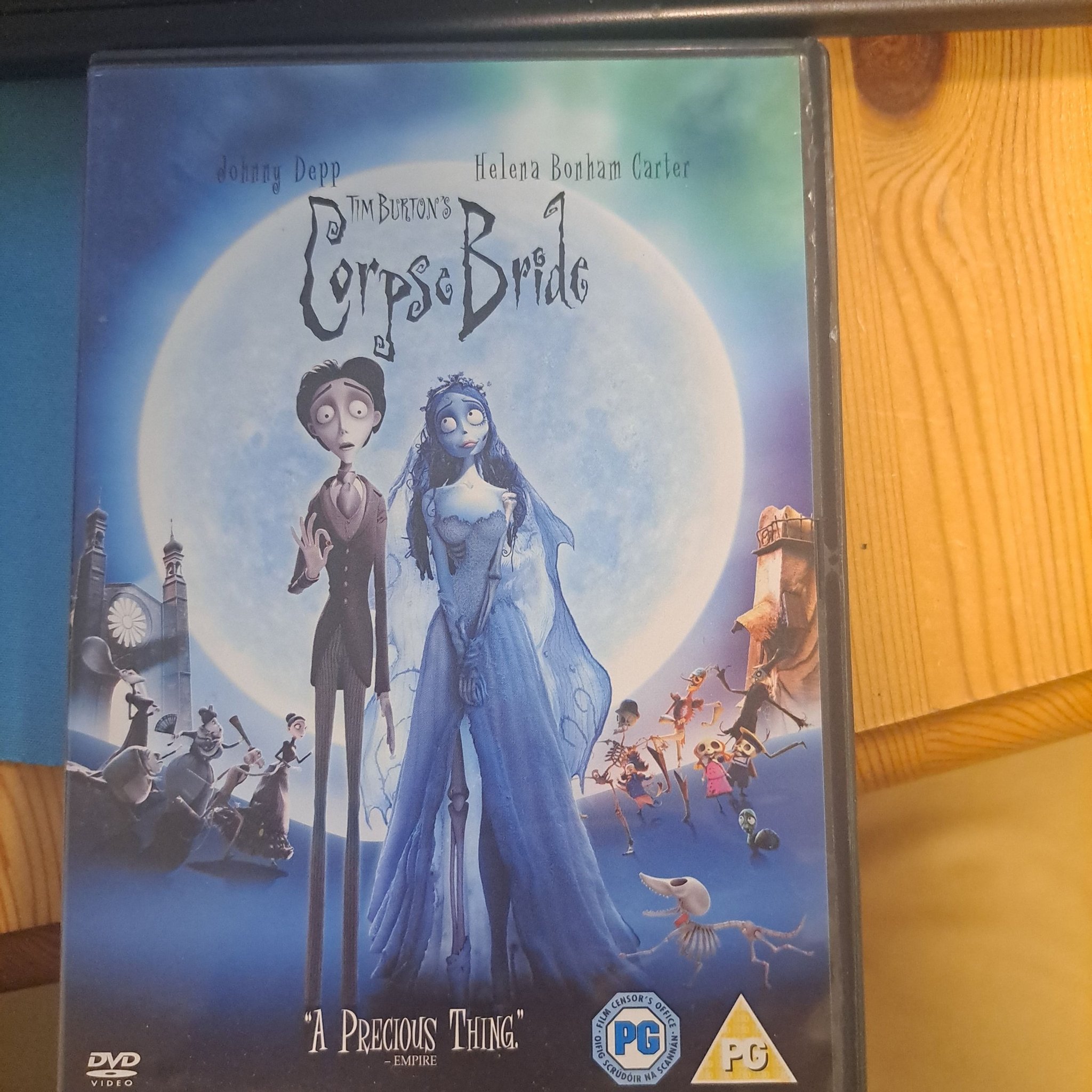 Se produkter som liknar Tim Burton's Corpse Bride DVD på Tradera ...