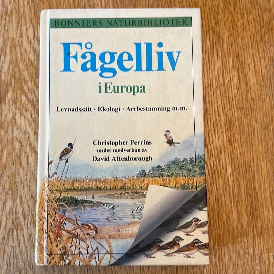 Fågelliv i Europa, Christopher Perrins, 1987 | Köp på Tradera (704045949)