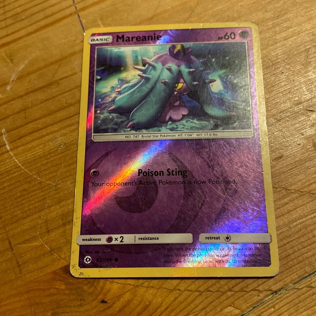 Mareanie Pokémonkort | Köp på Tradera (713386013)