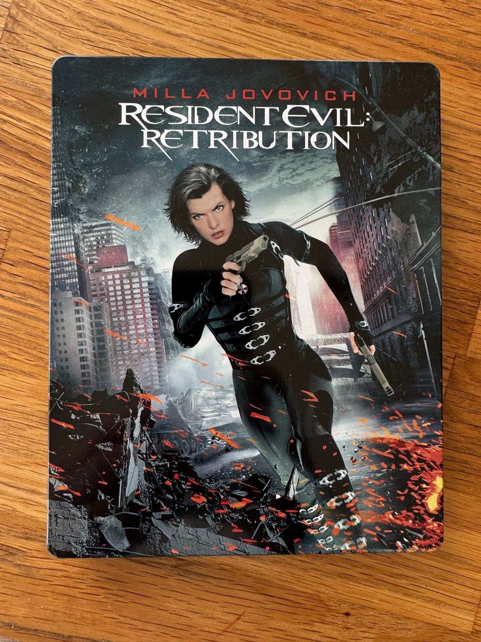 Resident Evil: Retribution (steelbook, blu-ray) | Köp på Tradera ...