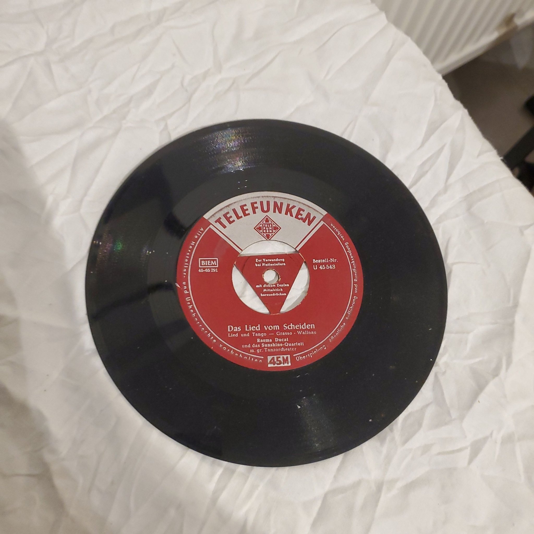 Telefunken - Rasma Ducat - Das Lied vom Scheide.. | Köp på Tradera ...
