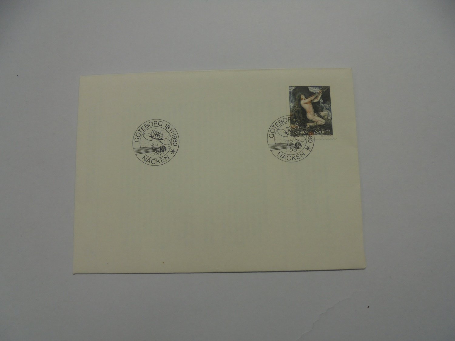 Nacken - FDC 1980-11-18 | Köp från trippolo på Tradera (703183586)