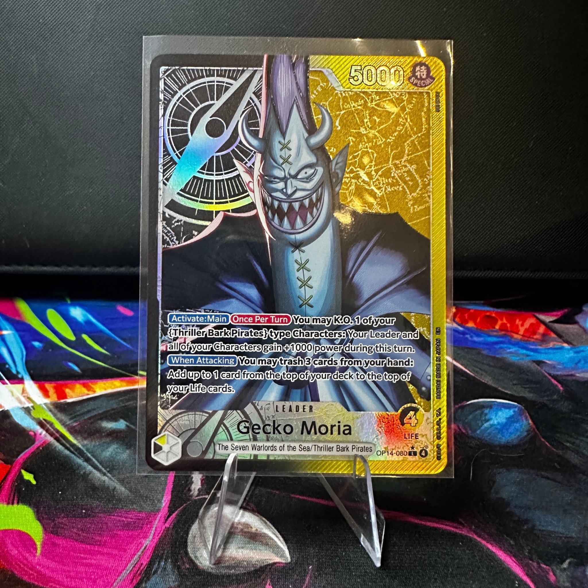 One Piece Card Game – Gecko Moria OP14-080 Lead.. | Köp på Tradera (712165685)
