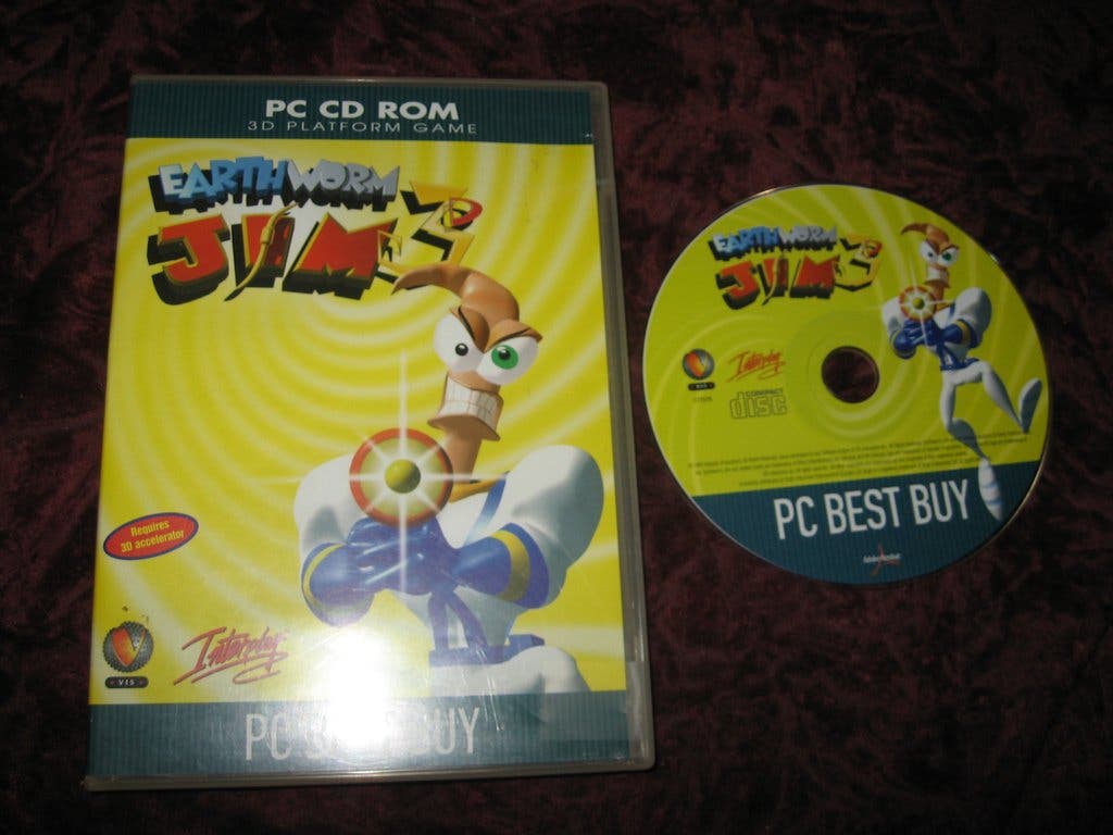 EARTHWORM JIM 3D - PC CD-ROM | Köp från ghost 64 på Tradera (323426188)