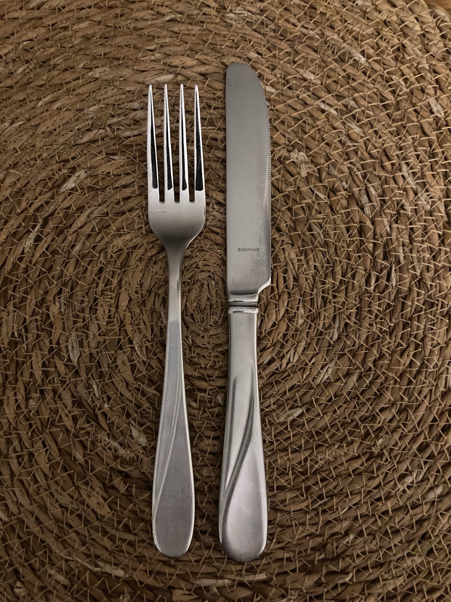 Boda Nova ”Line” Bestick Gaffel Kniv Anna Ehrner | Köp på Tradera ...