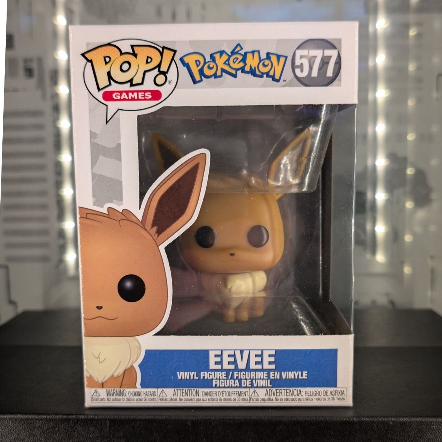 Pokémon Eevee 577 Funko POP figur anime samlaro.. | Köp på Tradera ...