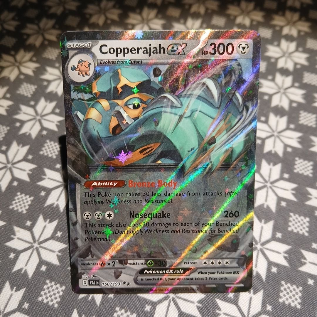 Copperajah EX 150/193 Paldea Evolved Pokémonkort | Köp på Tradera ...