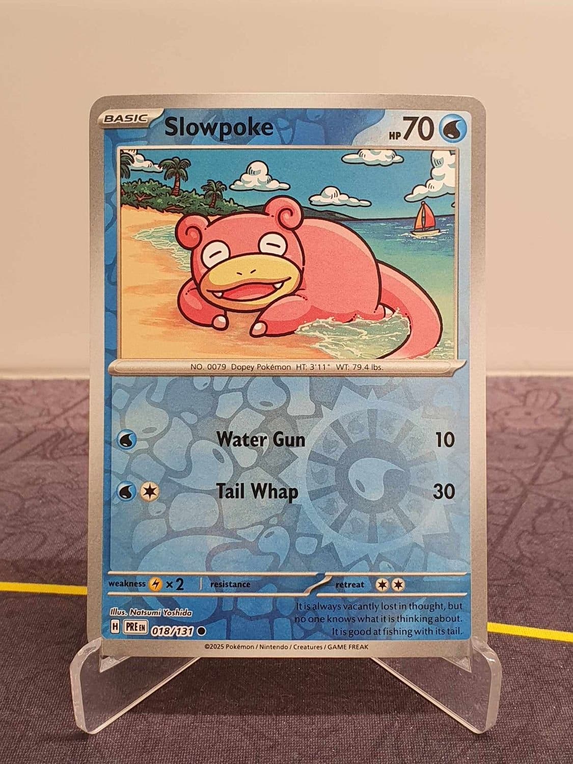 SLOWPOKE 018/131 - Reverse Holo - Prismatic Evo.. | Köp på Tradera ...