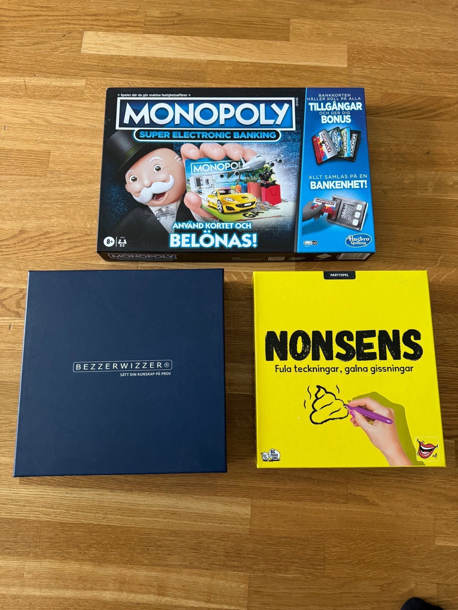 Brädspel: Monopoly, Bezzerwizzer, Nonsens | Köp på Tradera (695747890)