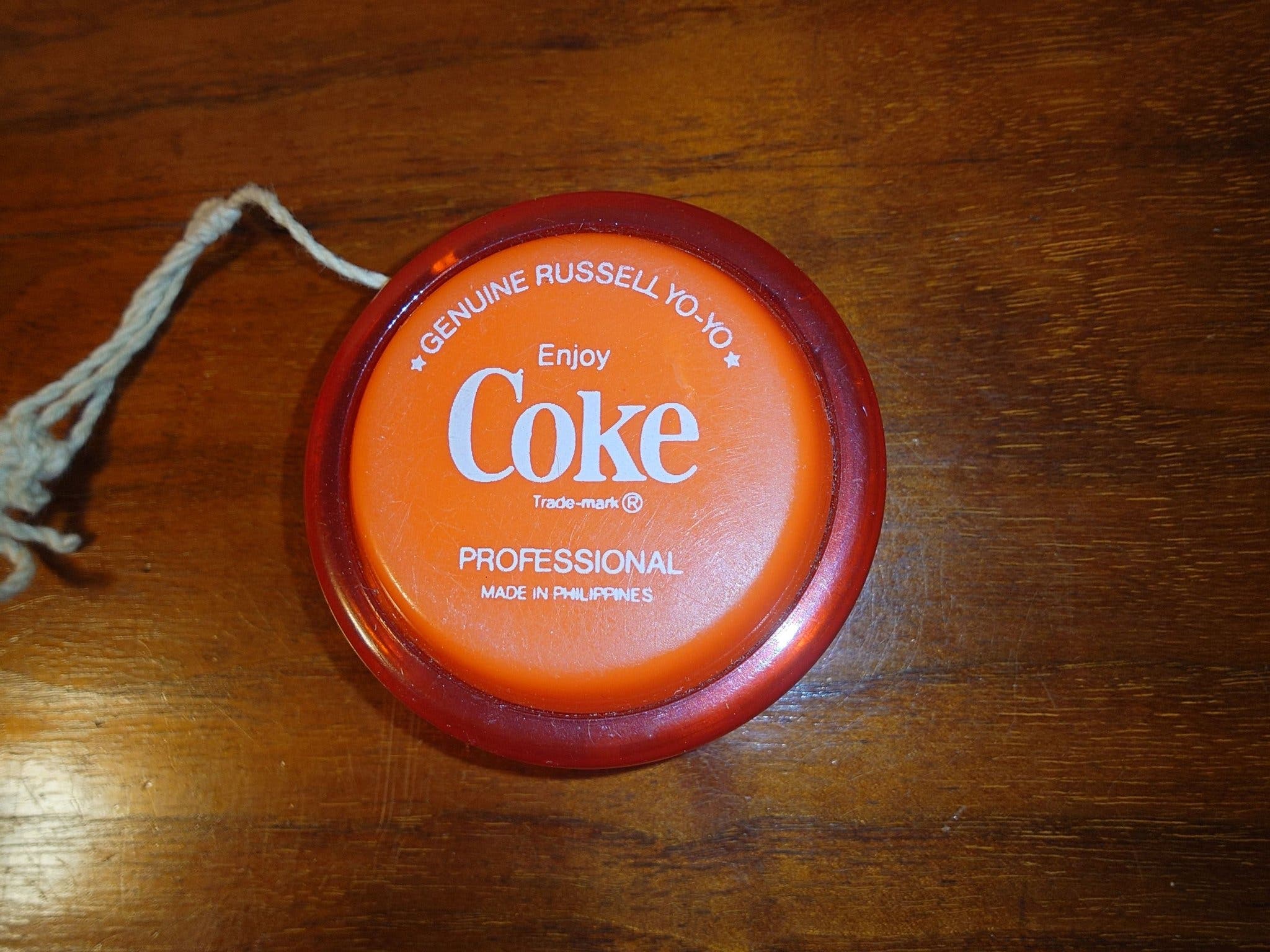 Coca-Cola Genuine Russell Yo-Yo jojo Profession.. | Köp på Tradera ...
