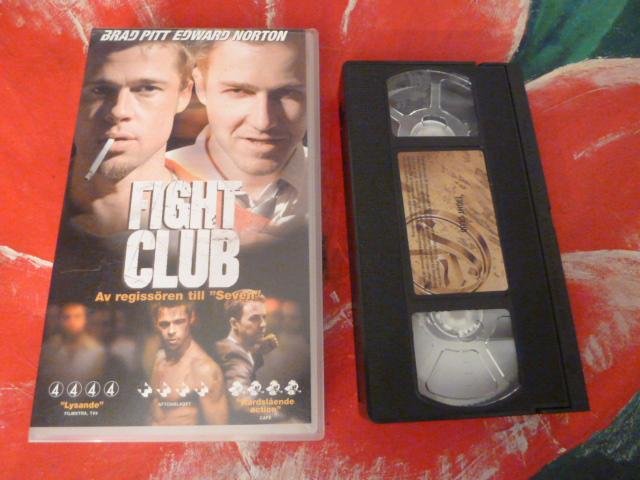 FIGHT CLUB, VHS, FILM, ACTION.. | Köp från keepeer14488 på Tradera ...