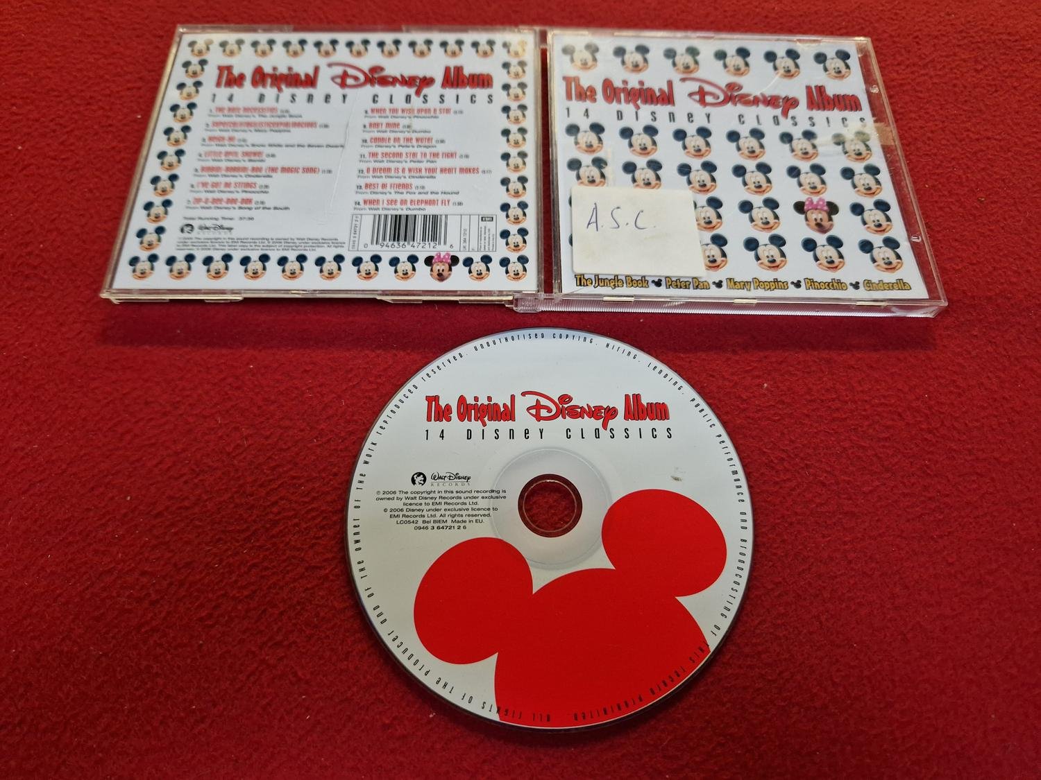 THE ORIGINAL DISNEY ALBUM till CD | Köp från game-world på Tradera ...
