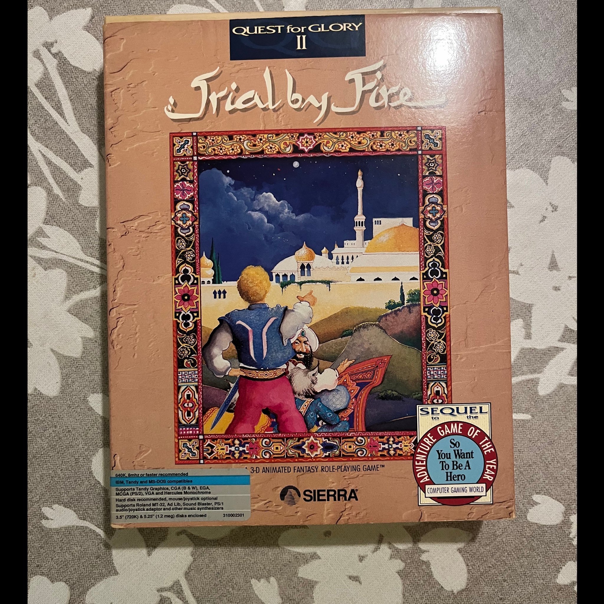 Quest for Glory II: Trial by Fire - PC MS-DOS | Köp på Tradera (711852888)