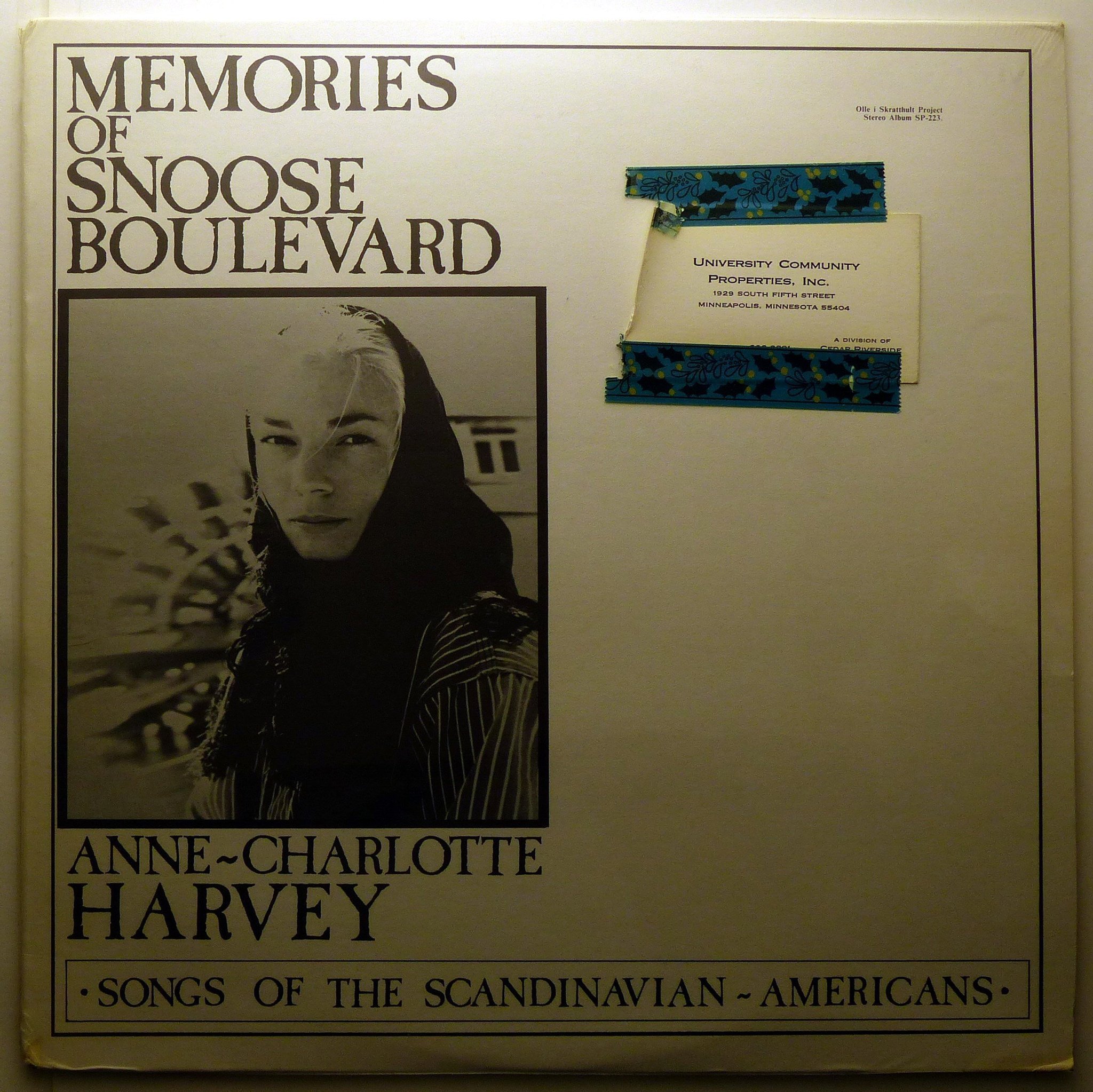 Anne-Charlotte Harvey - Memories of Snoose Boul.. | Köp på Tradera ...