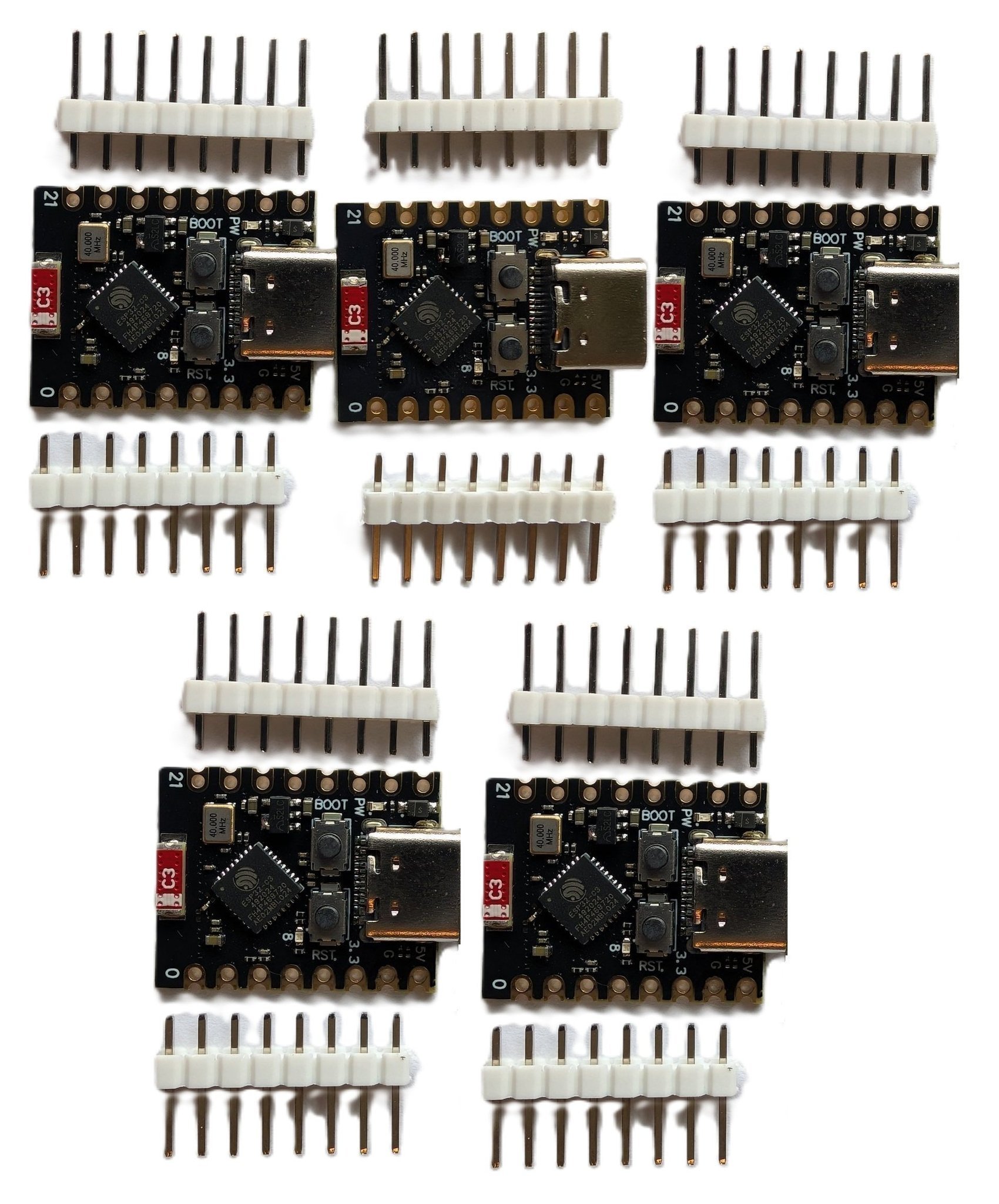 ESP32-C3 Super Mini 5 st Nya i förpackning | Köp på Tradera (707063496)