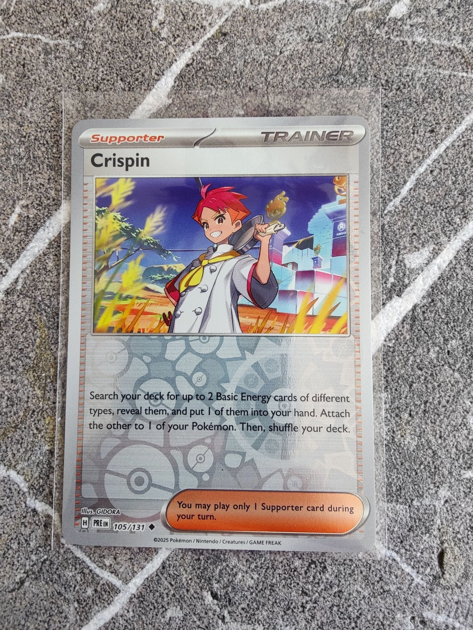 Pokémon TCG Crispin Reverse Holo 105/131 2025 | Köp på Tradera (691161574)
