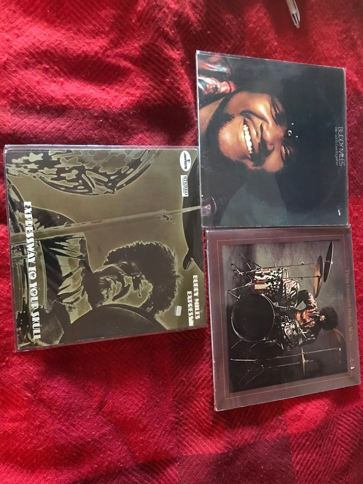 Buddy Miles - 3 LP-skivor | Köp på Tradera (719215411)