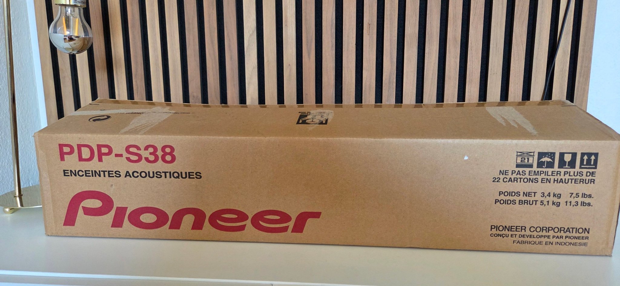 Pioneer PDP-S38 Högtalarsystem – 2 st Högtalare | Köp på Tradera ...