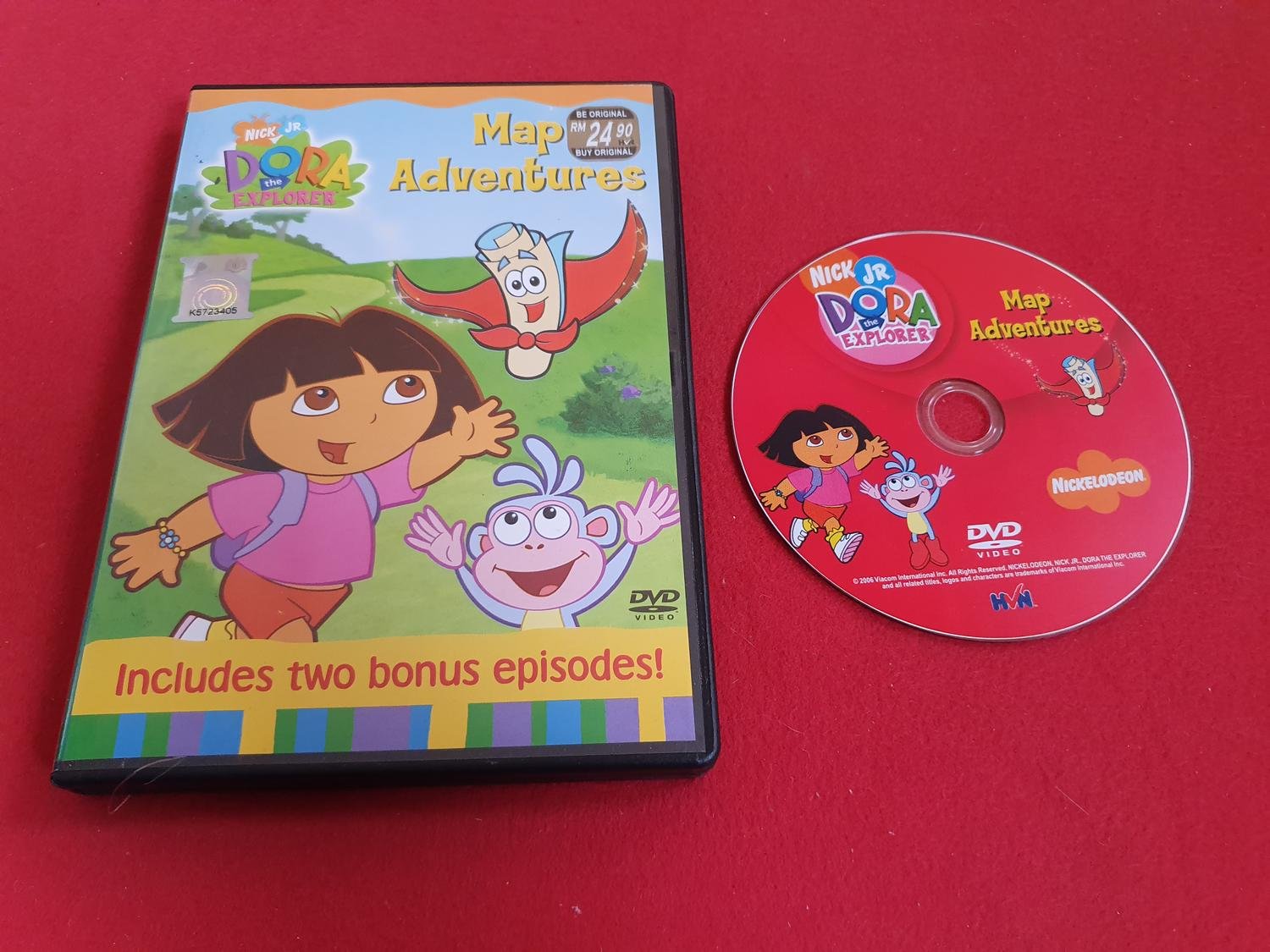 Dora The Explorer Map Adventures Dvd