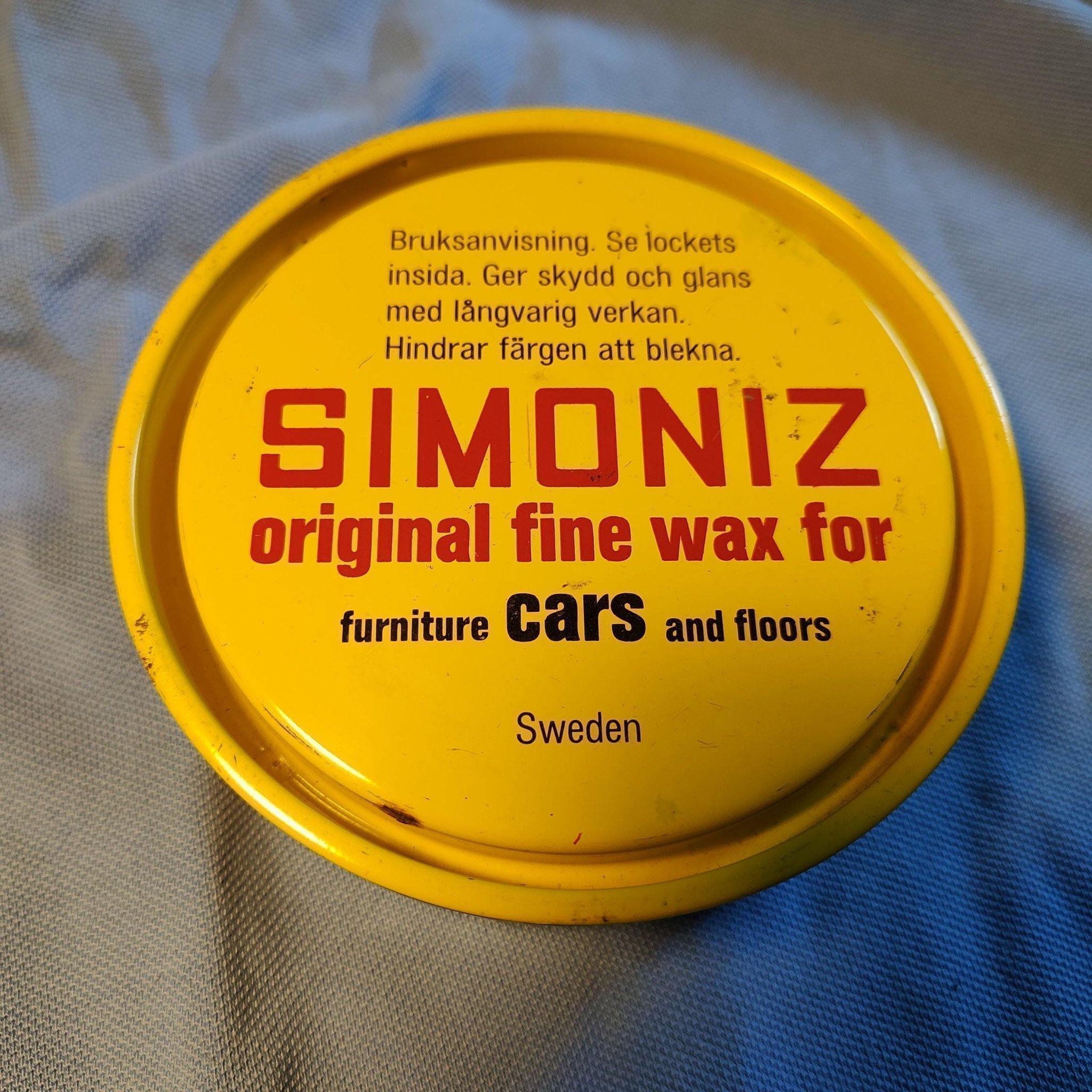 Simoniz Original Fine Wax for furniture cars an.. | Köp på Tradera ...
