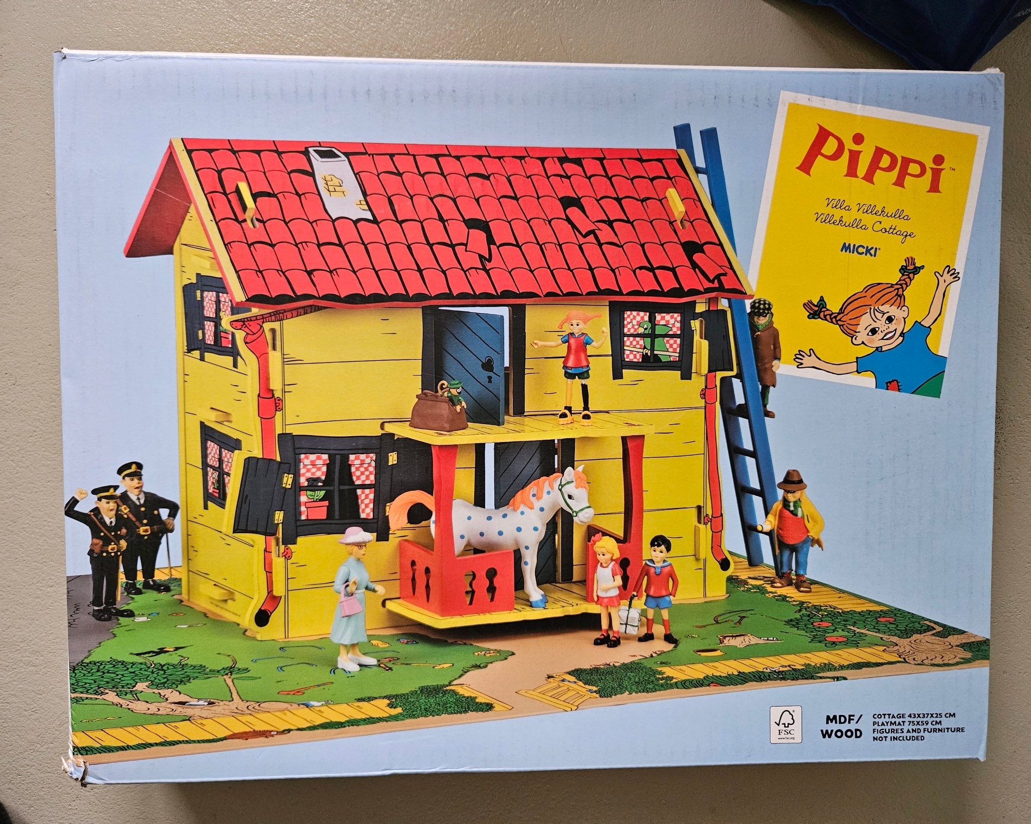 Se produkter som liknar Pippi långstrump hus från mic.. på Tradera ...