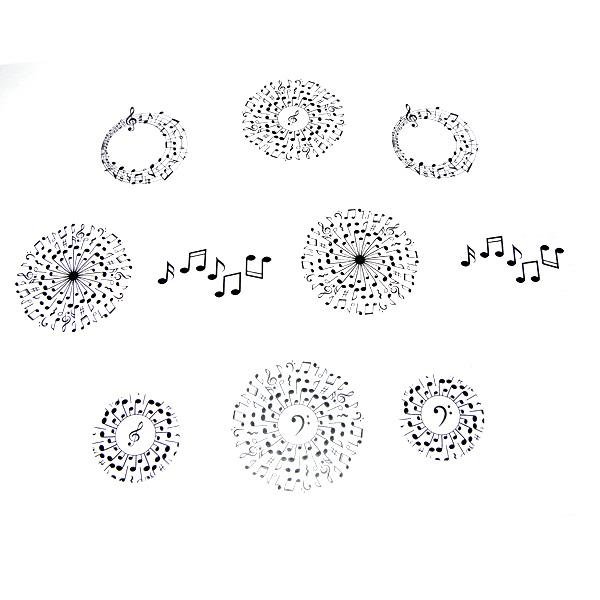 10 st runda dekorationer/toppers .. | Köp från creaclau på Tradera ...